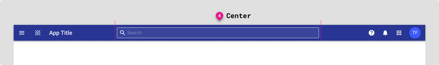 App bar | Tyler Forge™